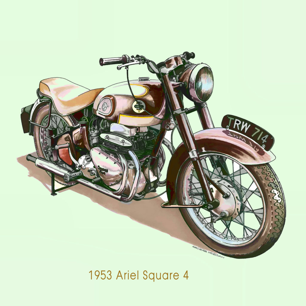 1953 Ariel Square Four Motorcycle – auldridge.org